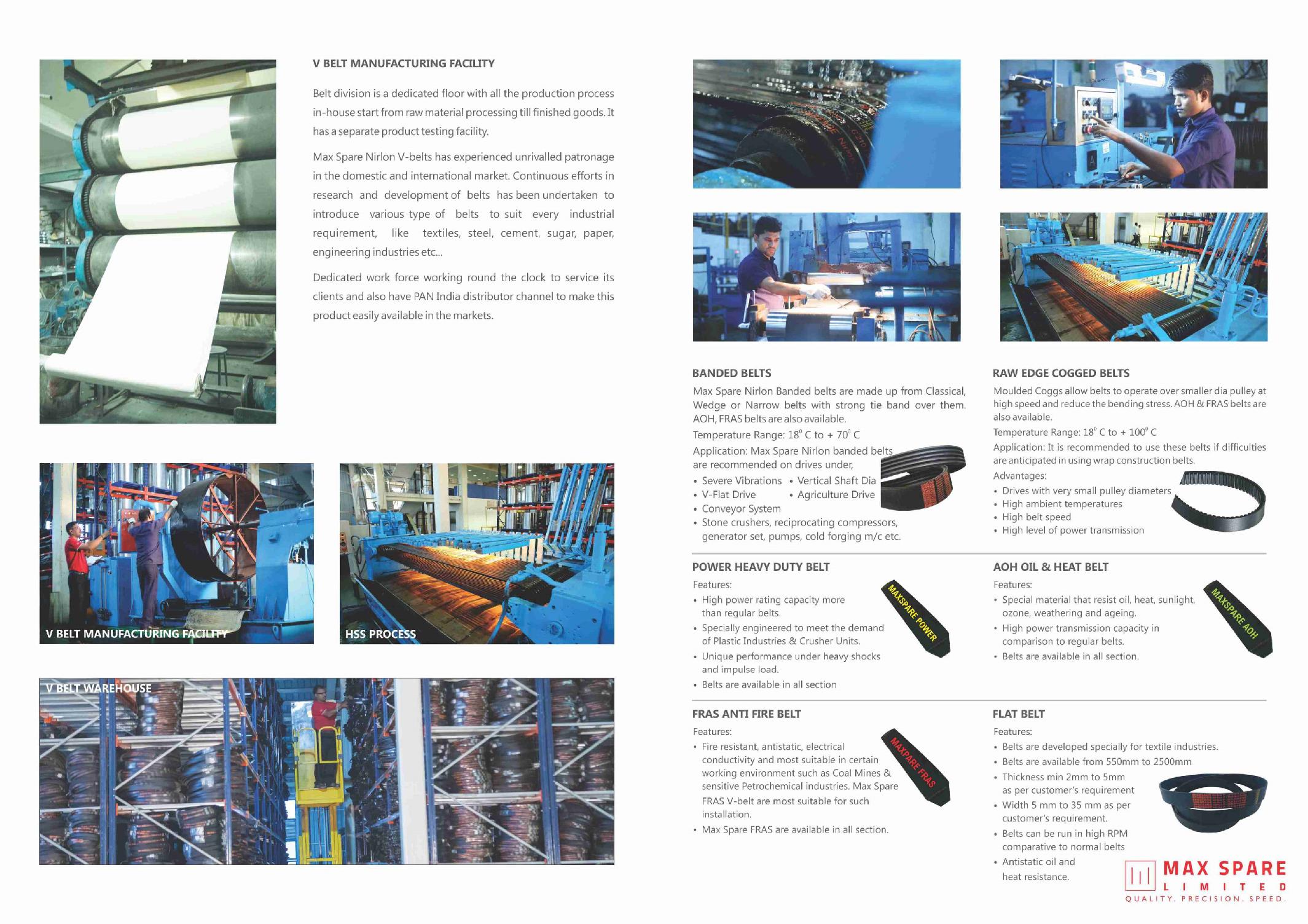 Corporate Brochure | Max Spare Limted (formerly Spareage)